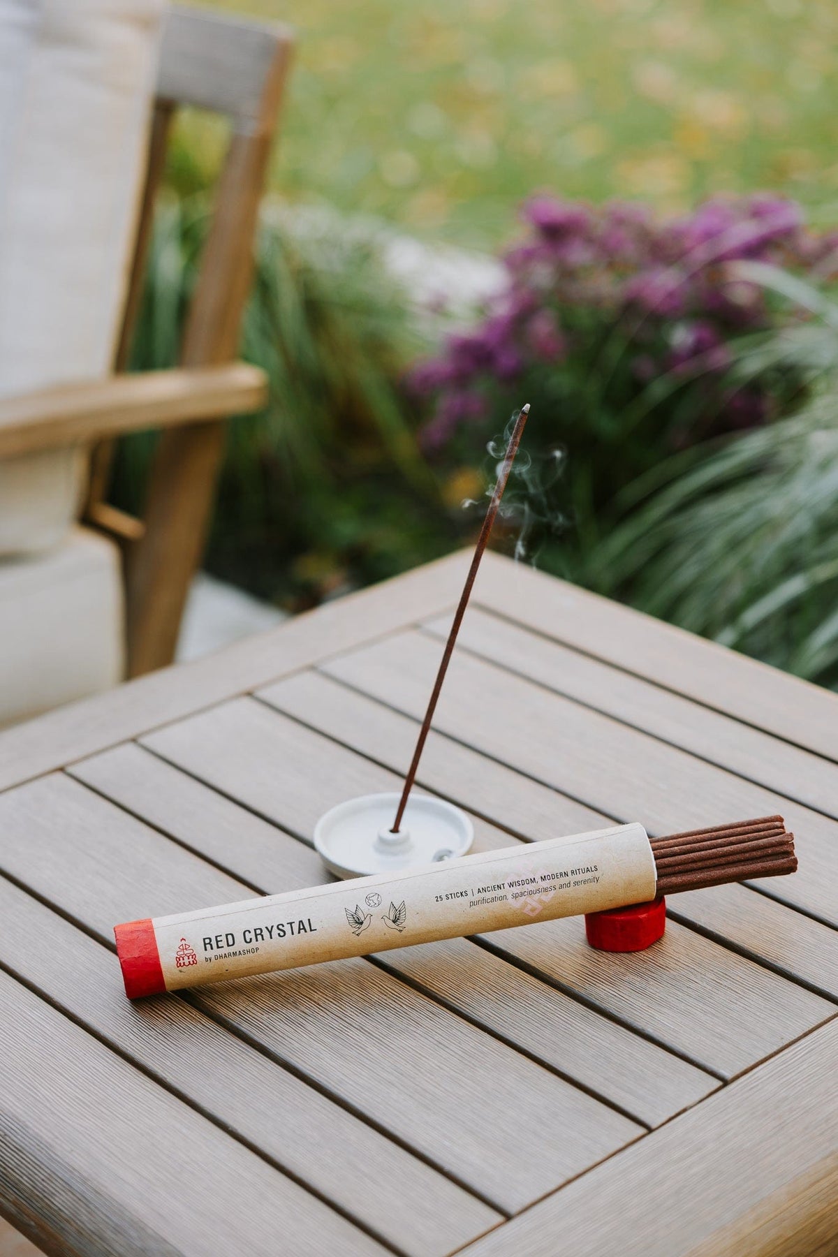 Red Crystal Incense by DharmaShop