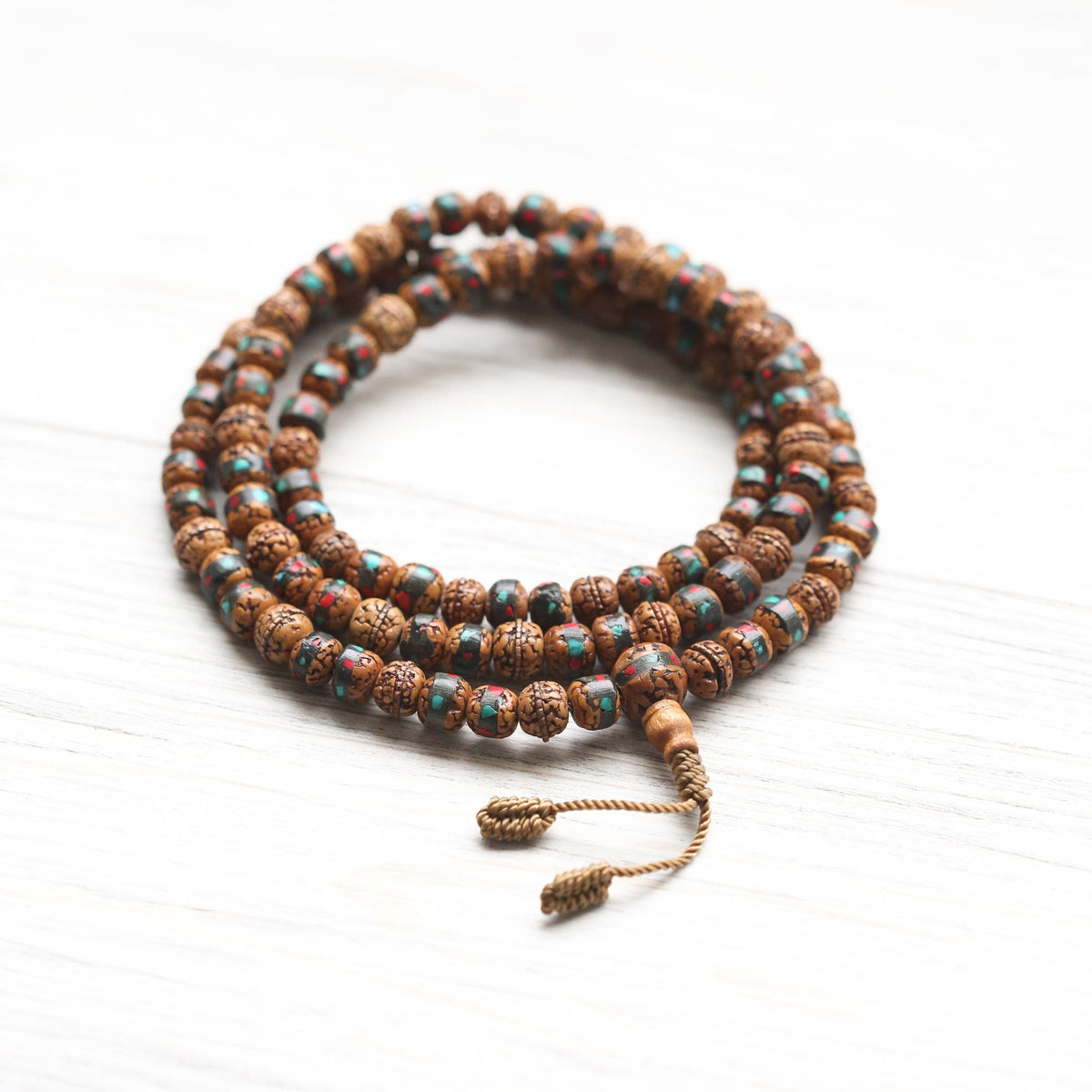 Mala Bead Necklaces from Nepal - DharmaShop