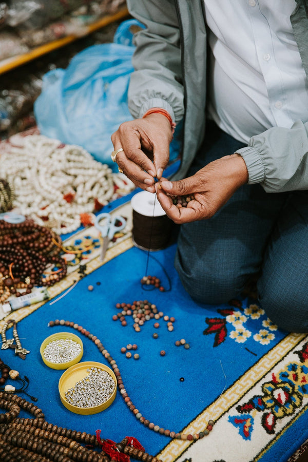 Matte Riverstone Mala - DharmaShop