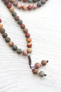 Matte Riverstone Mala - DharmaShop