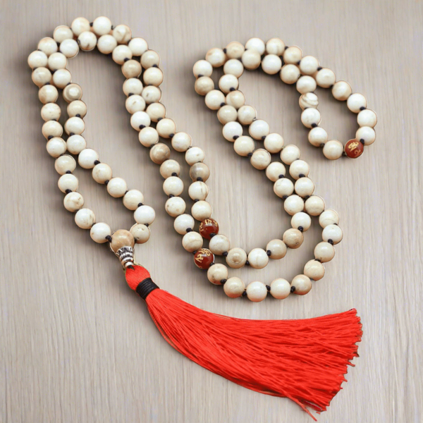 Naga Shell Om Mani Mala - DharmaShop