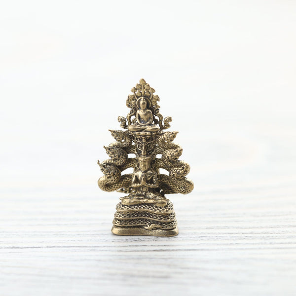 Mini Naga Buddha Statue - DharmaShop