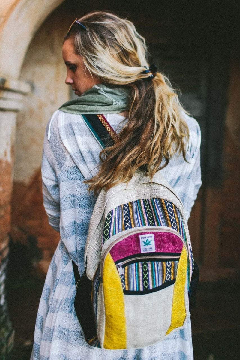 Hemp Nepali Backpack - DharmaShop