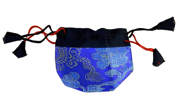 Tiny Royal Blue Dragon Jewelry Bag Bracelet - DharmaShop