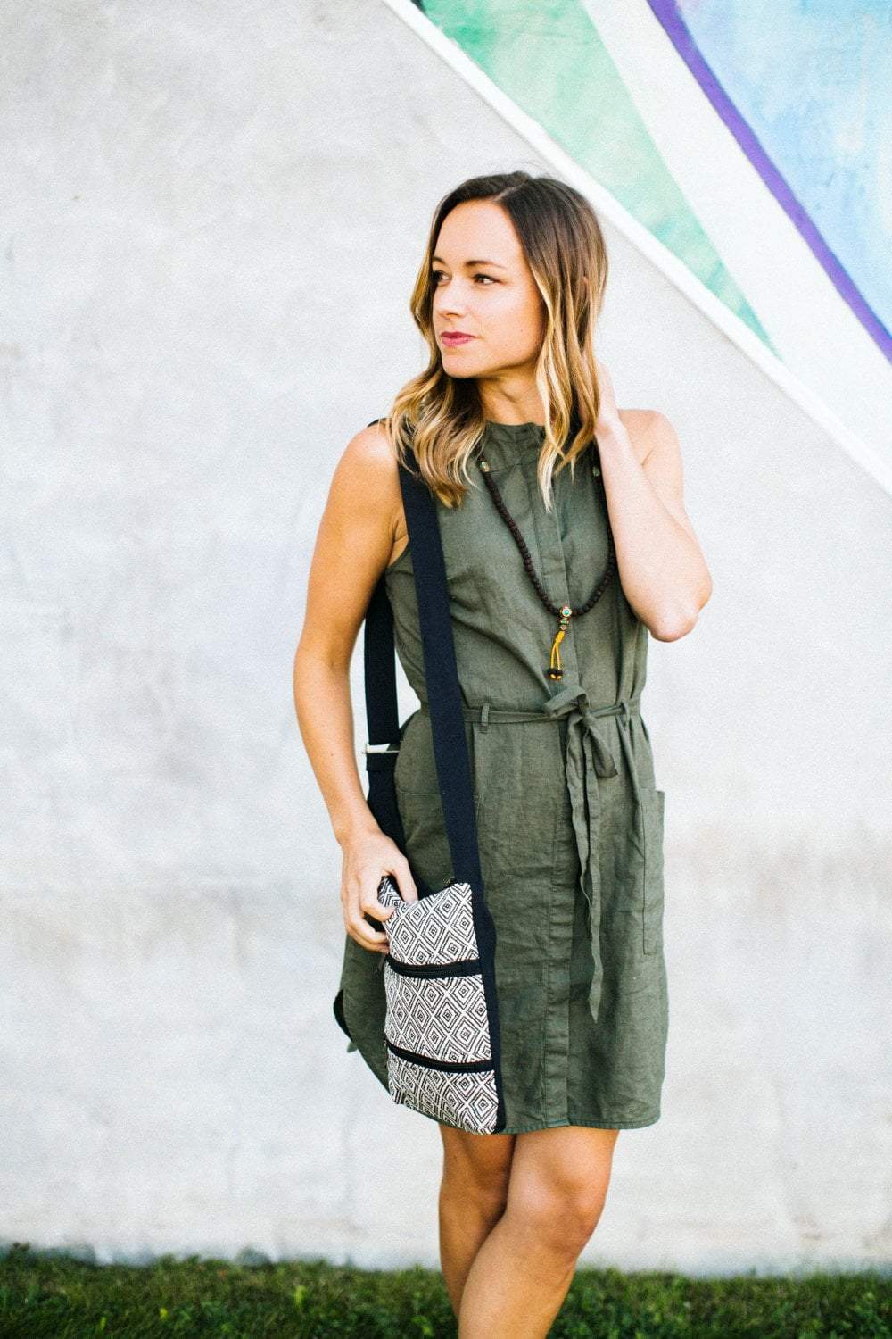 Diamond Pattern Travel Bag - DharmaShop