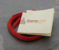 Nepalese Roll-On Bracelet in Dark Red - DharmaShop