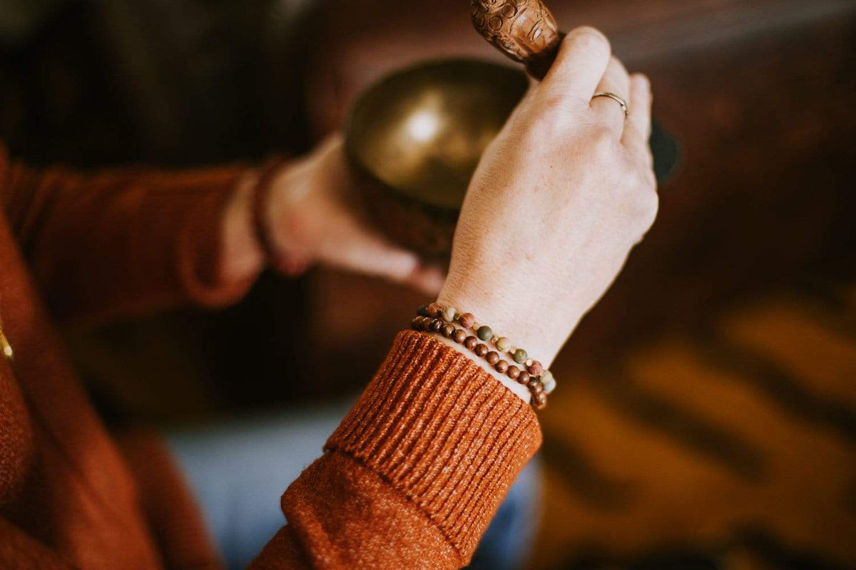 Healing Dark Wood Bracelet Bracelet - DharmaShop