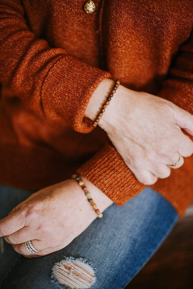 Healing Dark Wood Bracelet Bracelet - DharmaShop