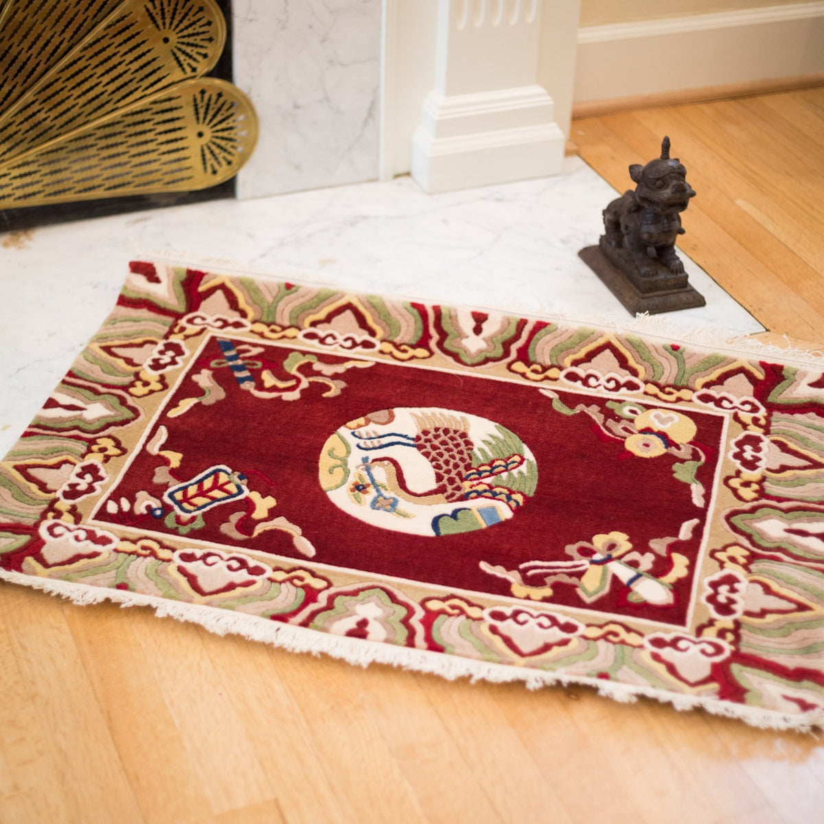 Amazing Tibetan Phoenix Rug - DharmaShop