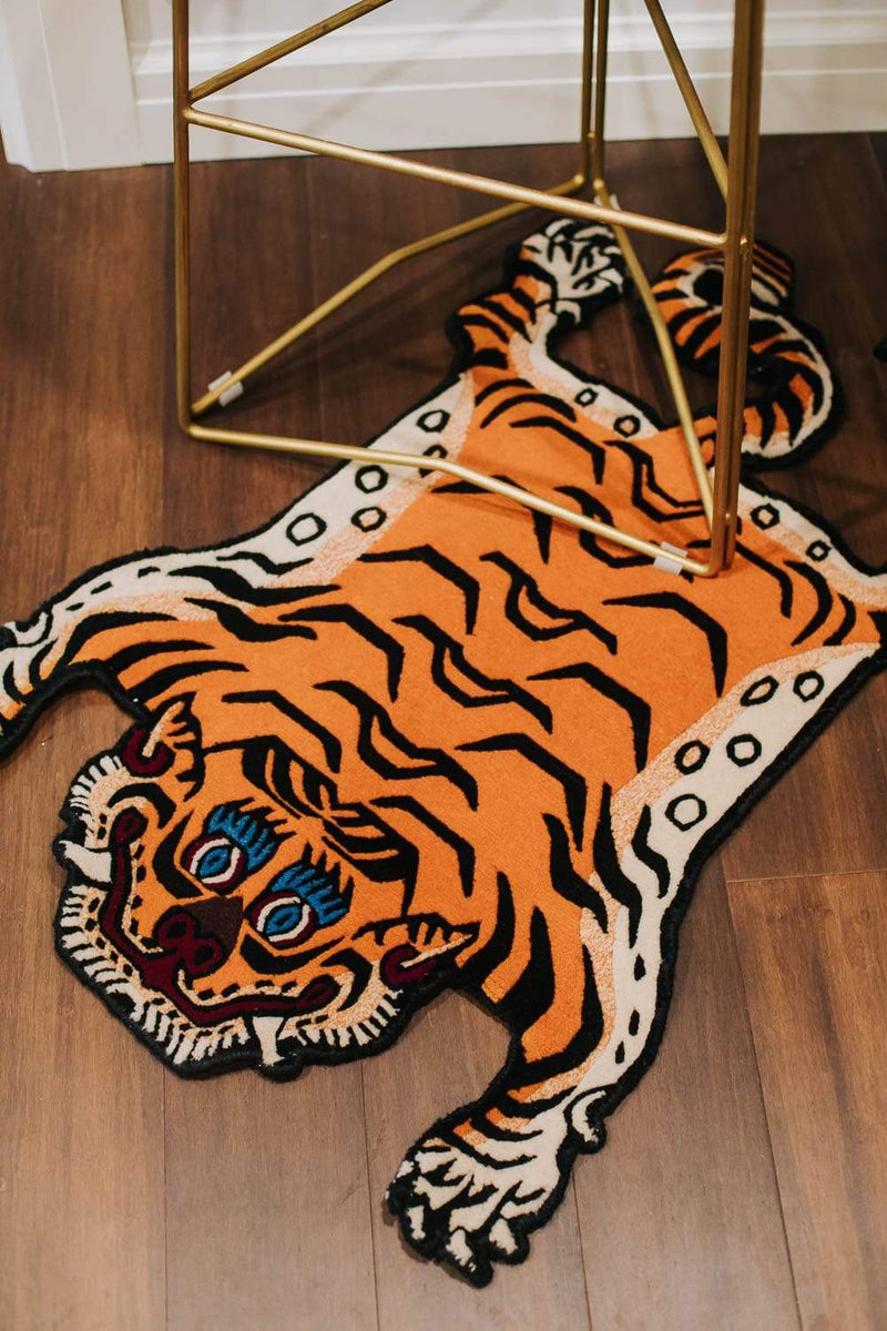 Small Tibetan Tiger Rug - DharmaShop