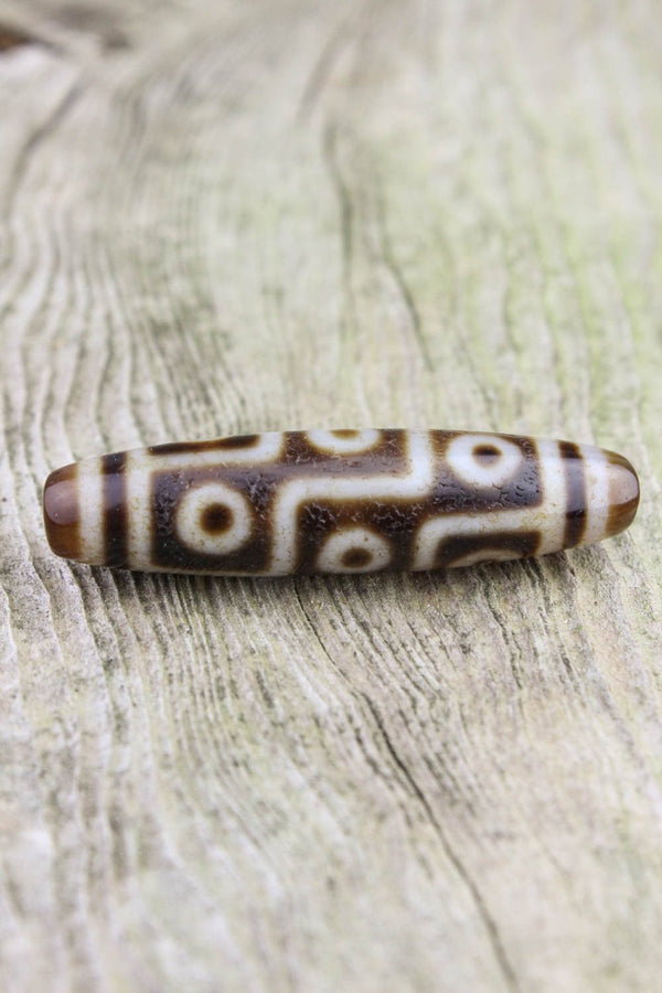 Nine Eye Window to Wisdom Dzi Bead - DharmaShop