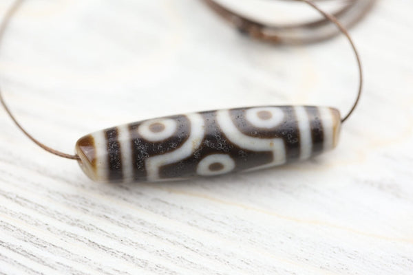 Six Eye Mantra Dzi - DharmaShop