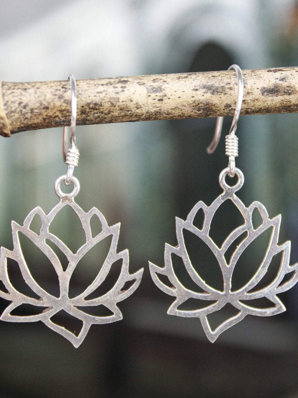 Lotus Flower Compassion Earrings - DharmaShop