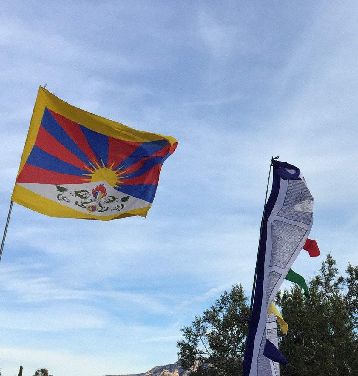 Tibetan Flag Indoor or Outdoor - DharmaShop