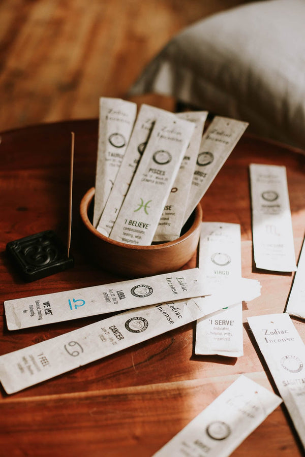Libra Bergamot Zodiac Incense - DharmaShop