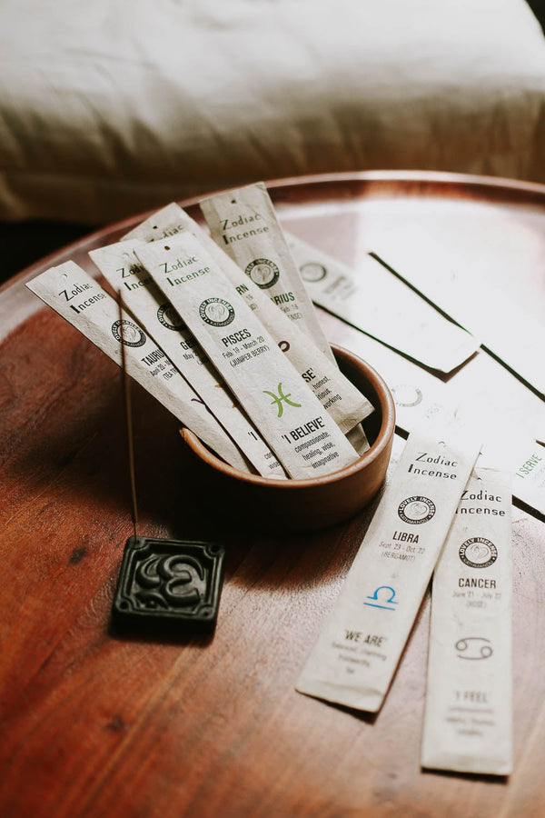 Scorpio Patchouli Zodiac Incense - DharmaShop