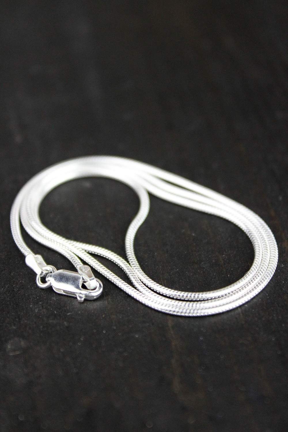 18 Inch Silver Snake Chain - DharmaShop