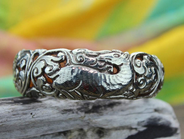Large Tibetan Copal Animal Bracelet - DharmaShop