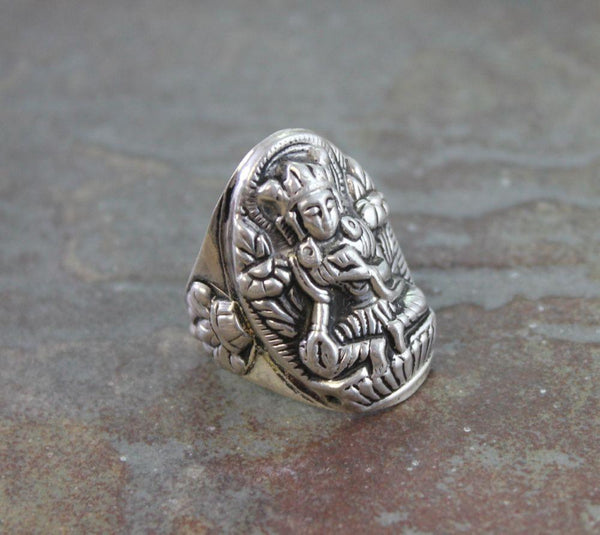 Sterling Silver Tara Ring - DharmaShop