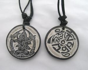 Manjushri Stone Pendant - DharmaShop