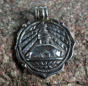 Stupa Prayer Flag pendant - DharmaShop