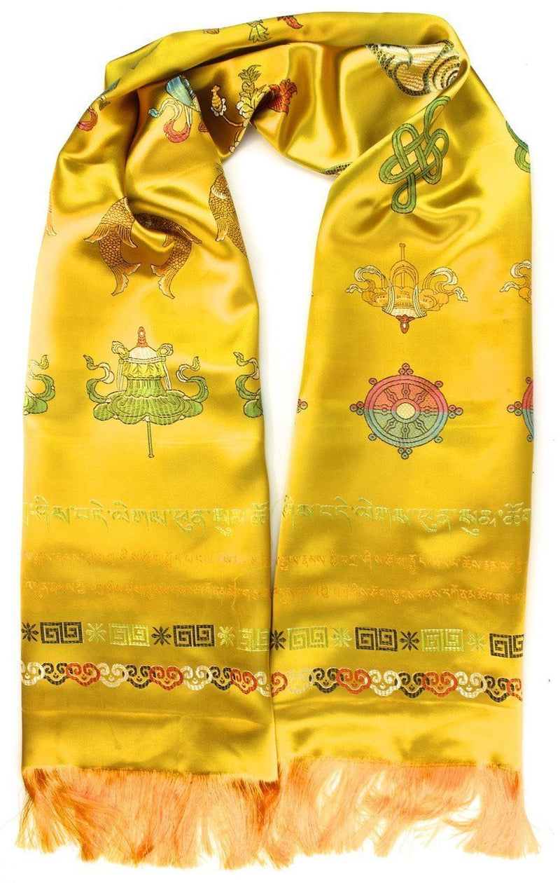 Golden Yellow Silk Kata - DharmaShop