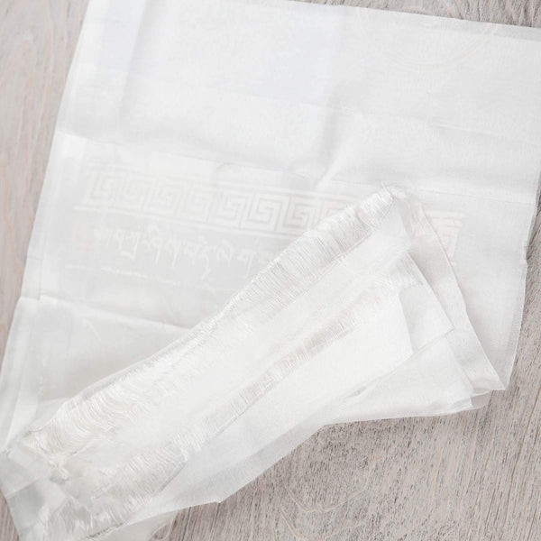 Set of 4 Traditional Offering Katas - DharmaShop