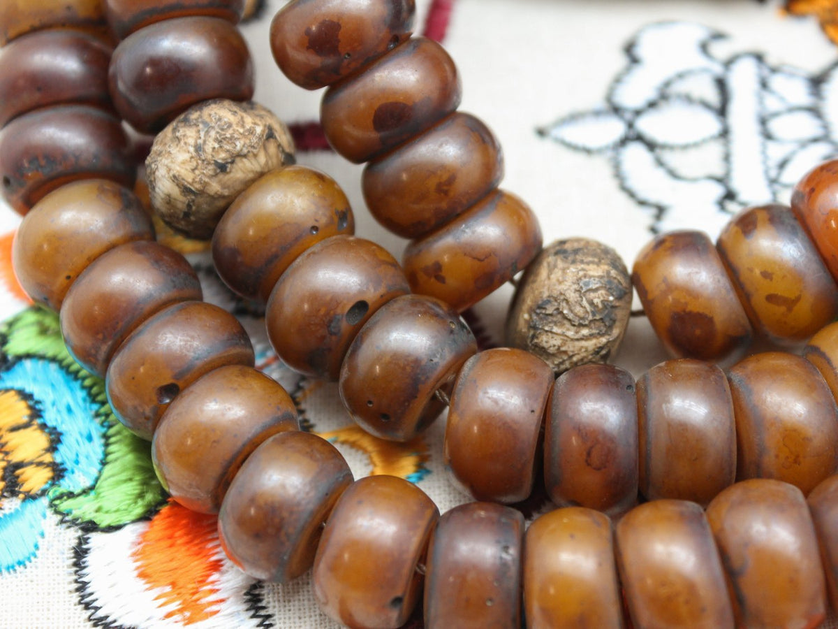 Aged Copal Himalayan Mala - DharmaShop
