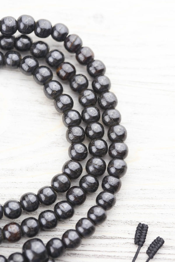Traditional Tibetan Bone Mala Necklace - DharmaShop