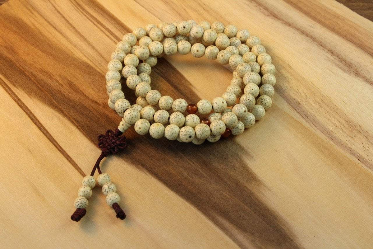 Lotus Seed Mala. - DharmaShop