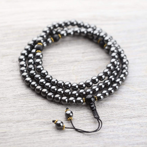 Hematite Root Chakra Mala - DharmaShop