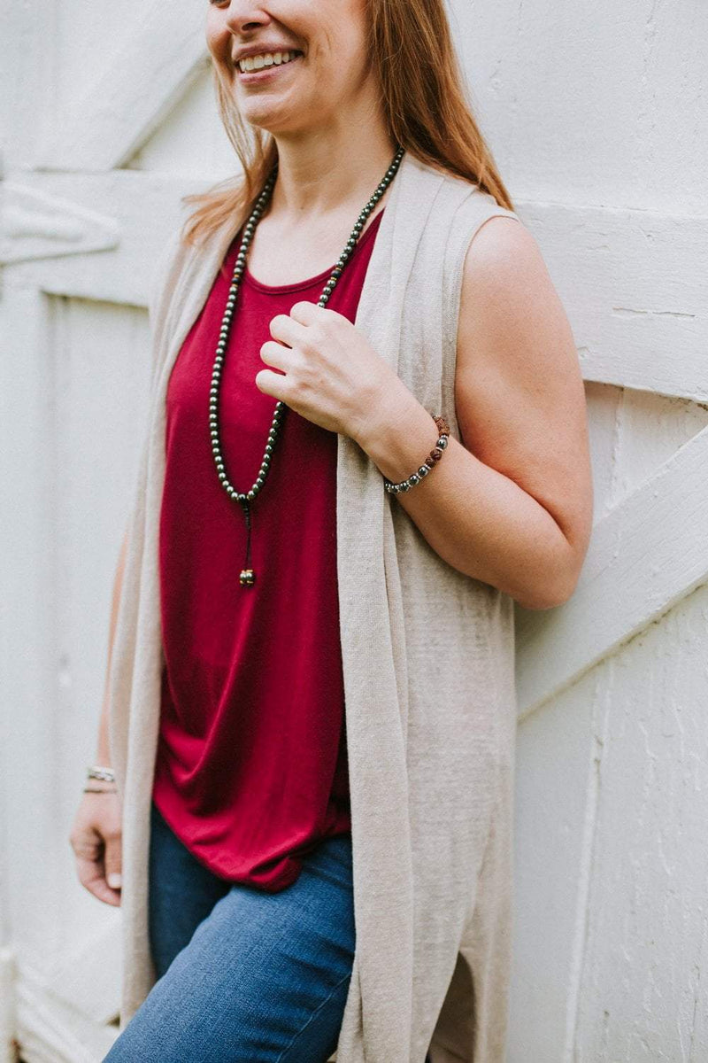 Hematite Root Chakra Mala - DharmaShop