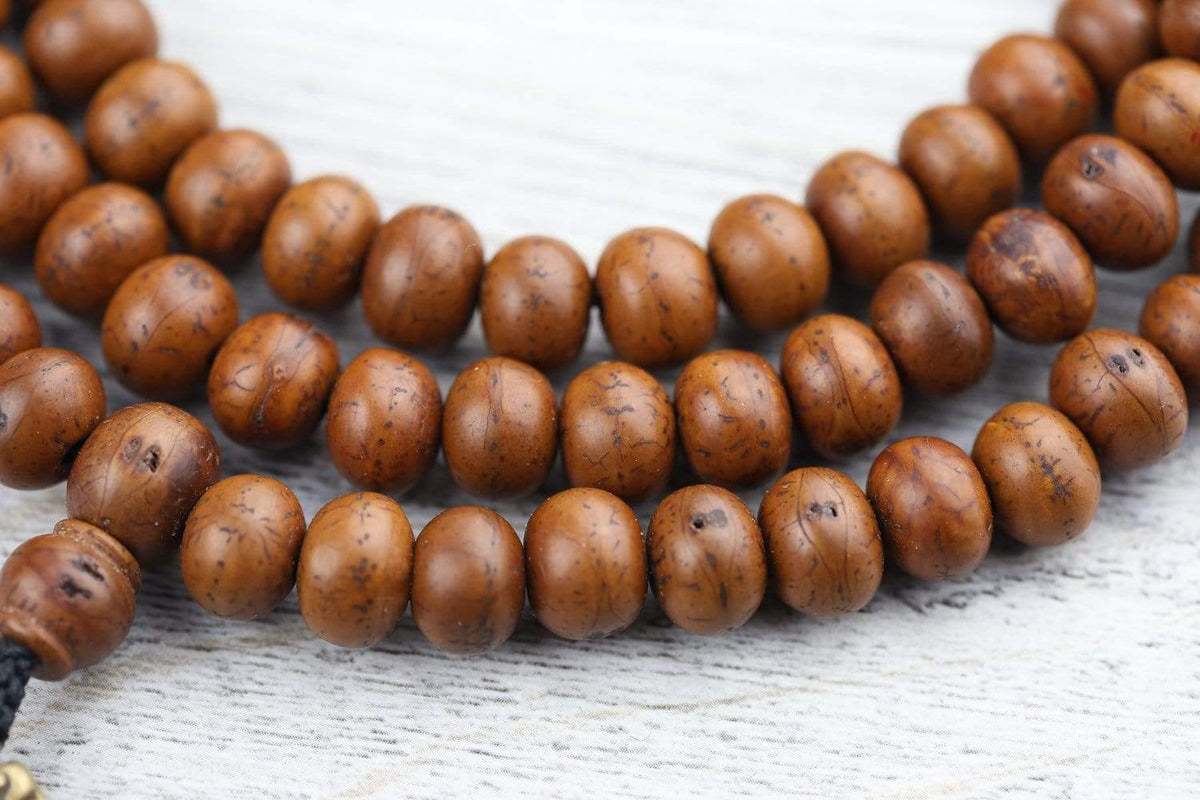 Miracle Bodhi Seed Mala - Spectacular 11mm Bodhi Seeds - DharmaShop