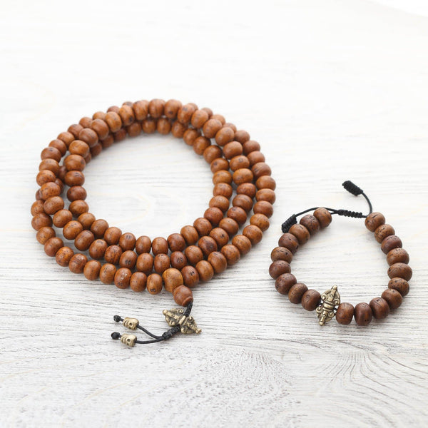 Miracle Bodhi Seed Mala - Spectacular 11mm Bodhi Seeds - DharmaShop
