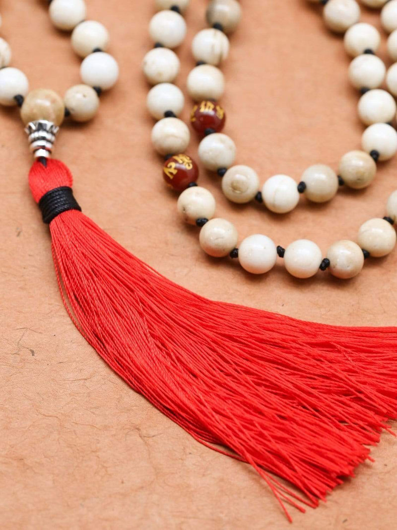 Naga Shell Om Mani Mala - DharmaShop
