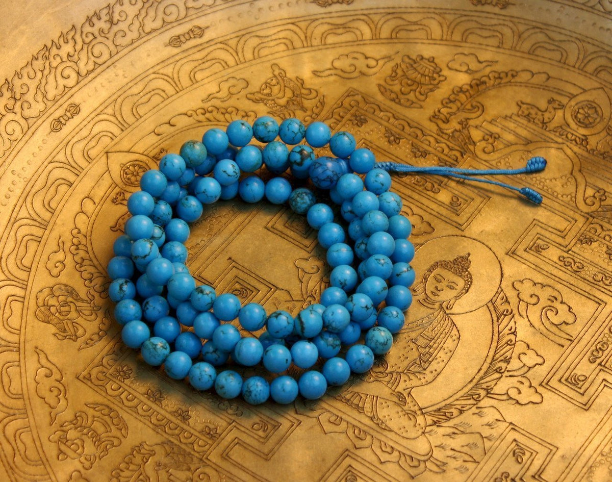 Pure Turquoise Mala - DharmaShop