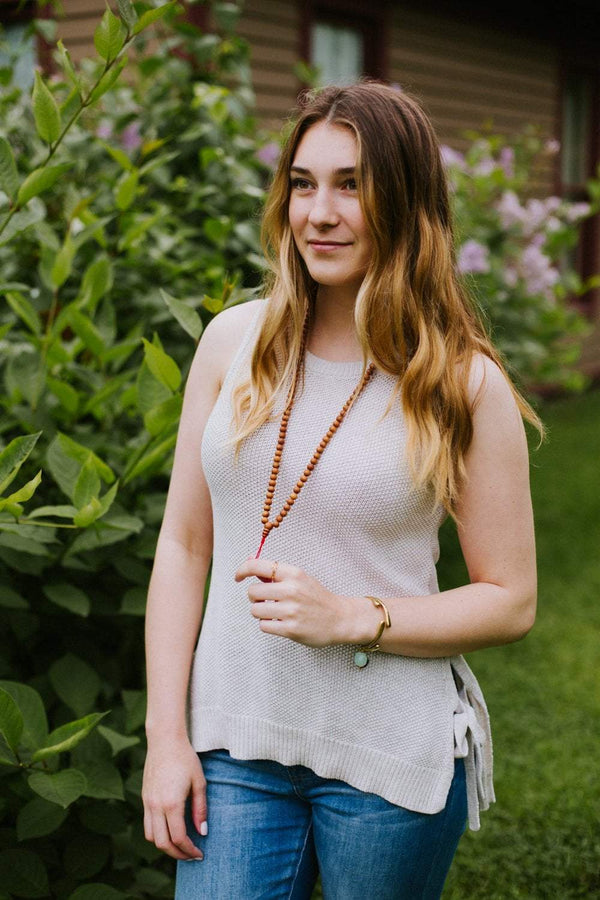 Sandalwood Chakra Mala - DharmaShop