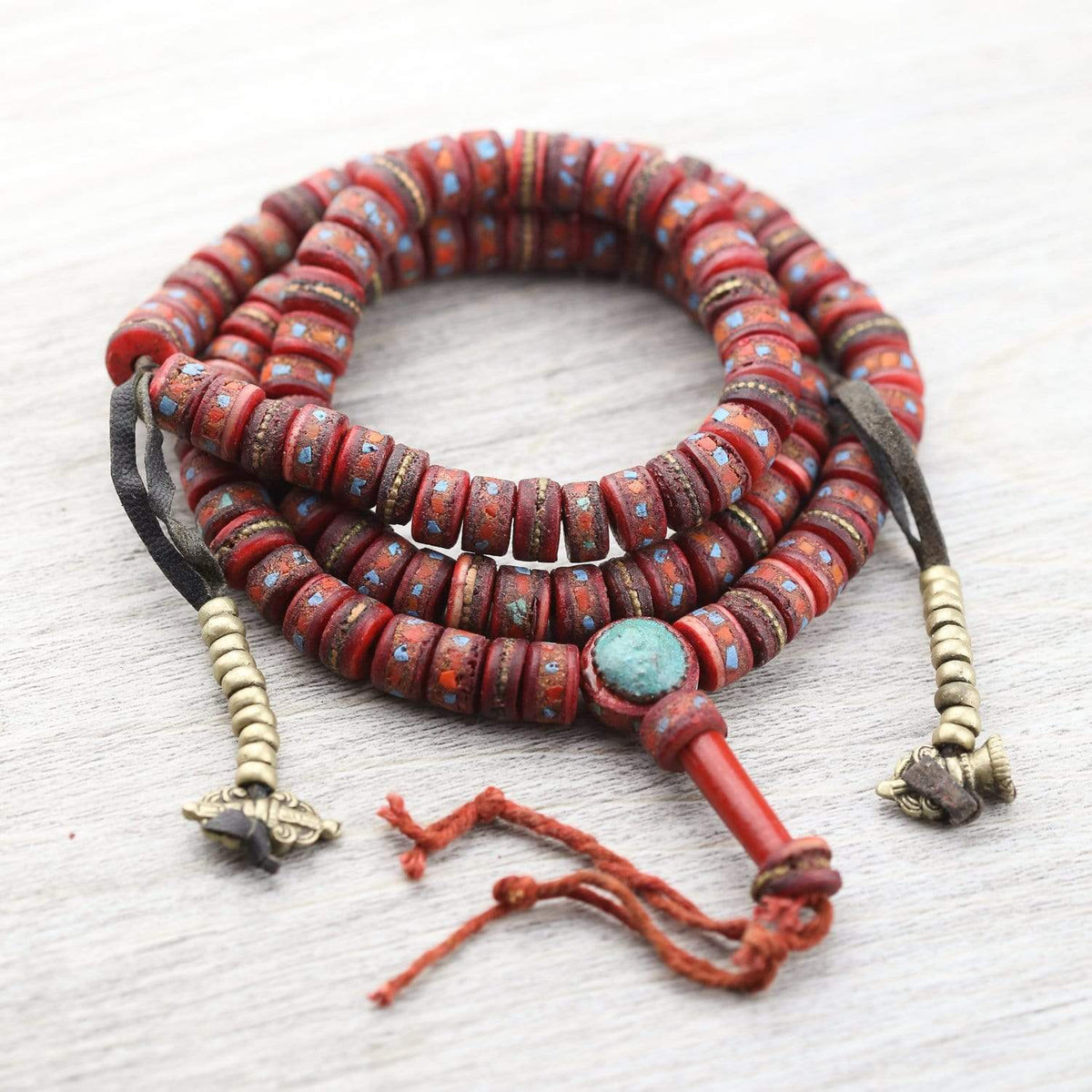 Tibetan Yak Bone Mala - DharmaShop