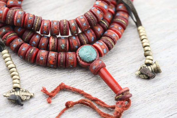 Tibetan Yak Bone Mala - DharmaShop