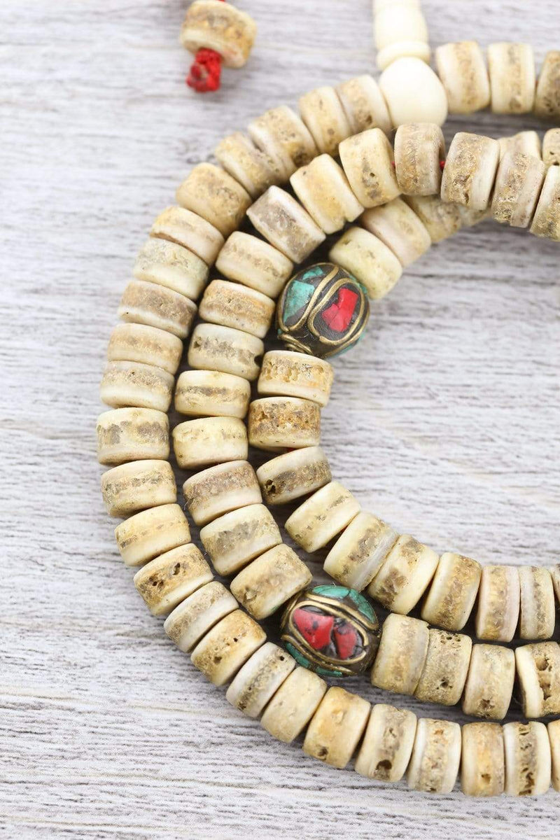 Traditional Himalayan Bone Mala - DharmaShop