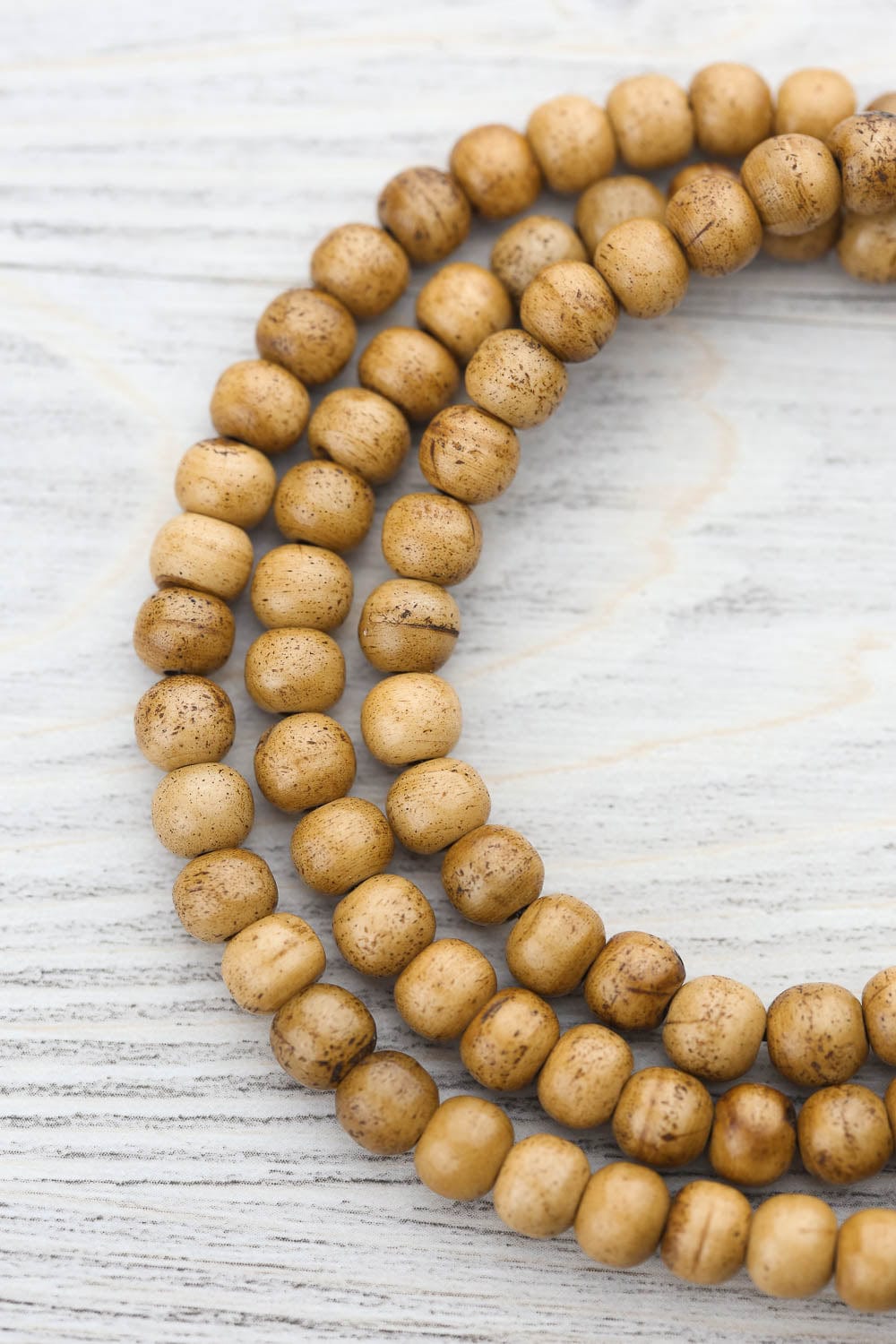 Traditional Tibetan Bone Mala Necklace - DharmaShop