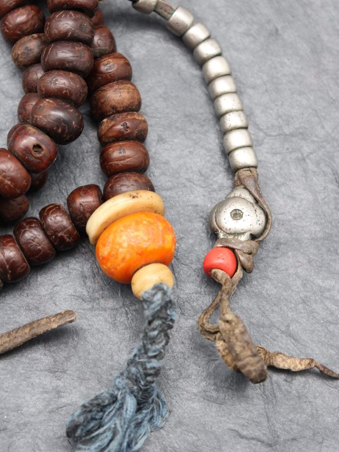 True Antique Monk's Mala 58 - DharmaShop