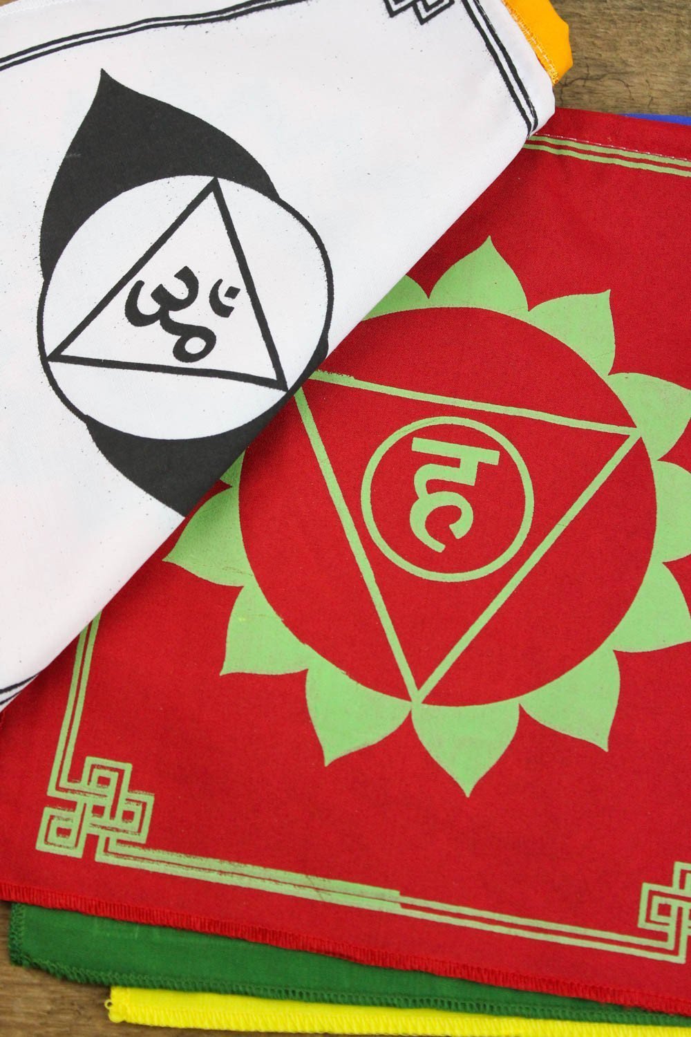 7 Chakra Energy Prayer Flags - DharmaShop