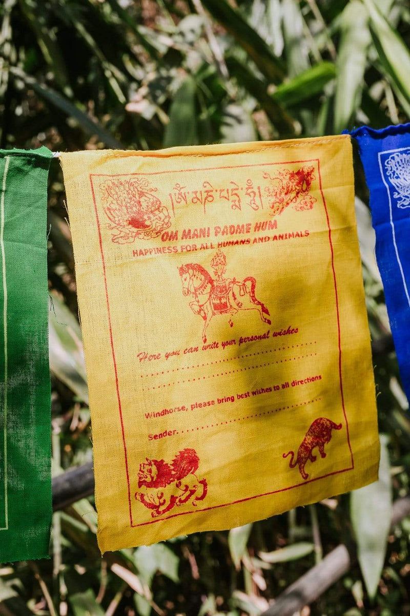 Bulk of 20 Fly Your Wishes Prayer Flags - DharmaShop