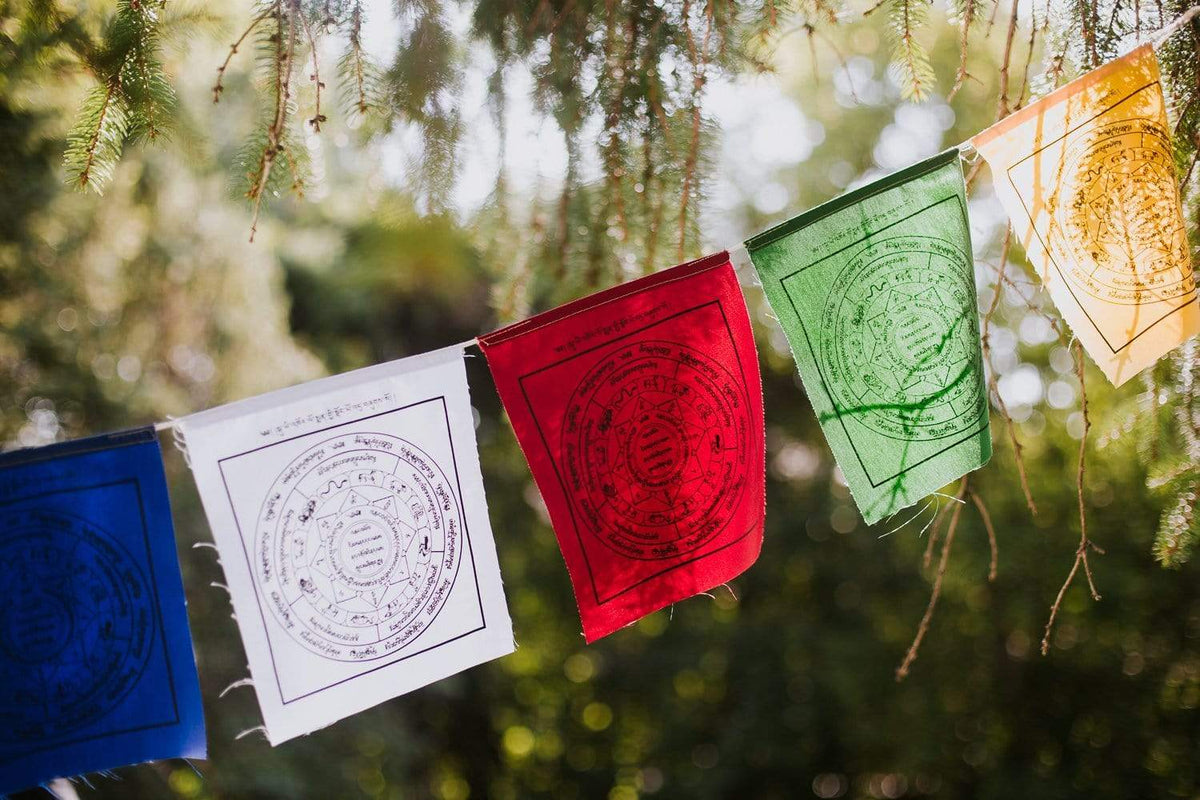 Chakra & Astrology Prayer Flags - DharmaShop