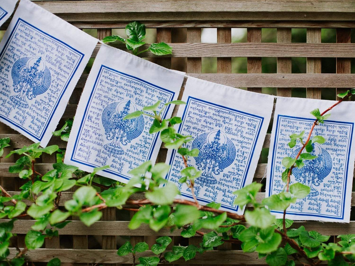 Compassion for All Beings Prayer Flags - DharmaShop