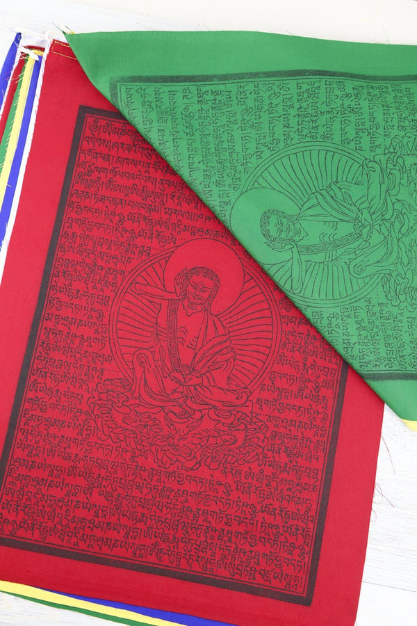 Milarepa Extra Large Prayer Flags - DharmaShop