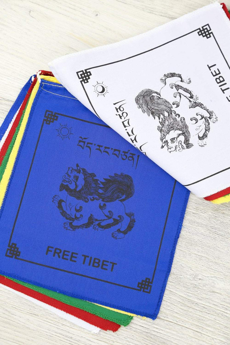 FREE TIBET Prayer Flags - DharmaShop