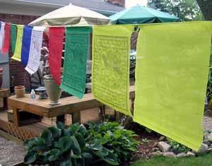 Lungta Prayer Flags With One Blank - DharmaShop