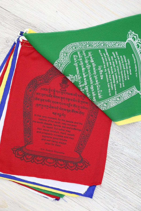 World Peace Prayer Flags - DharmaShop